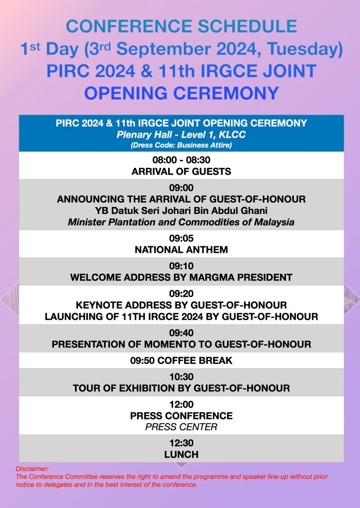 PRIM International Rubber Conference (PIRC) 2024 – Plastics & Rubber ...